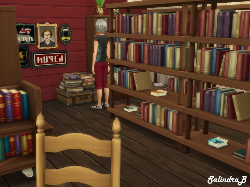 The Sims Resource - The Old Bookstore - NoCC