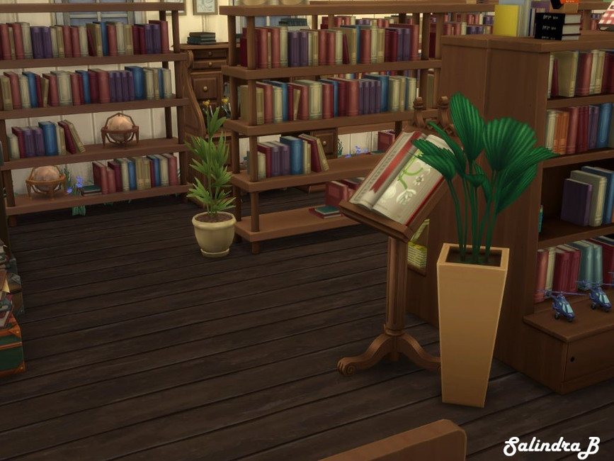 The Sims Resource - The Old Bookstore - NoCC