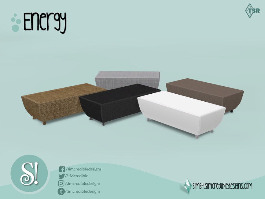 The Sims Resource - Energy Ottoman