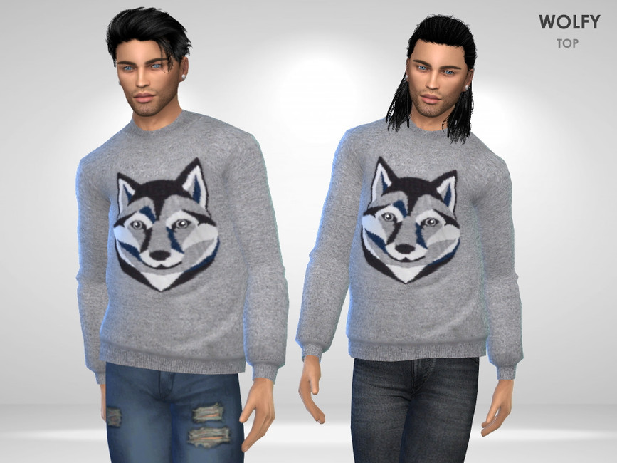 The Sims Resource - Wolfy Top