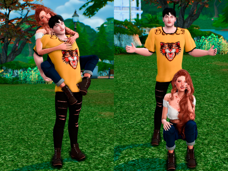 The Sims Resource - Great Friendship PosePack
