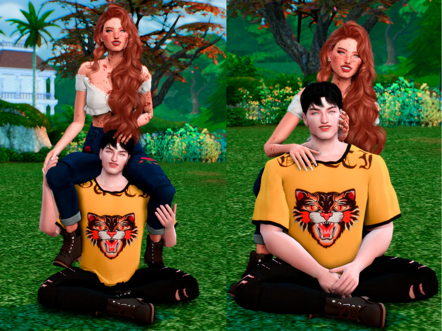 The Sims Resource - Great Friendship PosePack