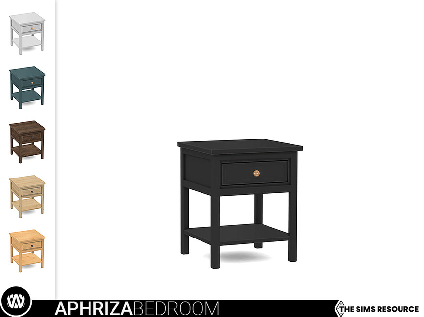 The Sims Resource - Aphriza Bedside Table