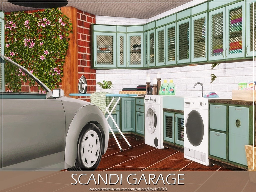 The Sims Resource - Scandi Garage