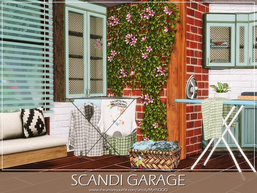 The Sims Resource - Scandi Garage
