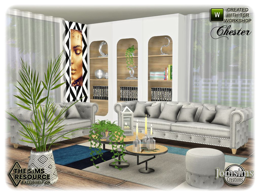 The Sims Resource - Chester livingroom