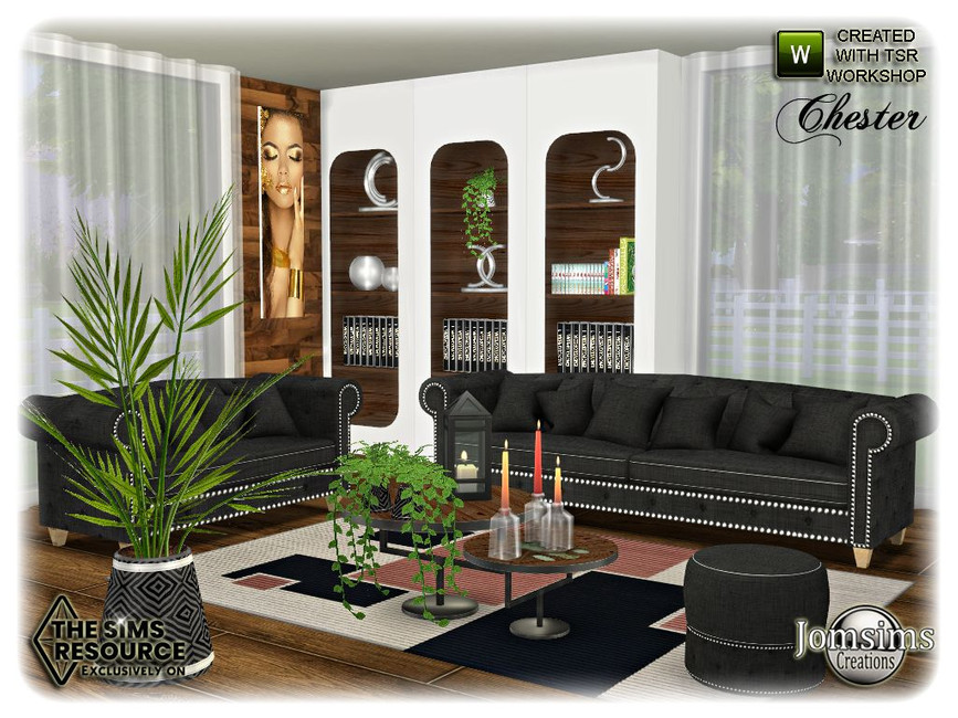The Sims Resource - Chester livingroom