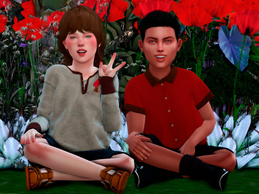 The Sims Resource - BestFriendship PosePack