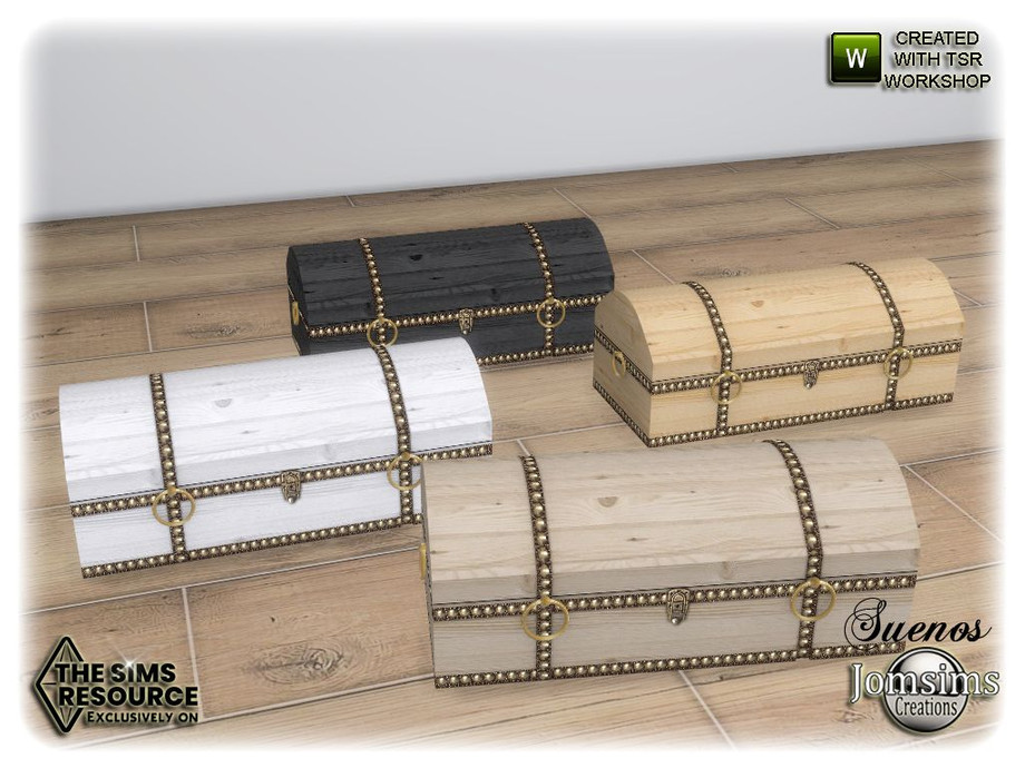 The Sims Resource | Suenos bedroom trunk