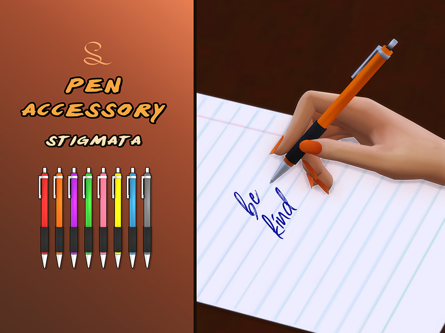The Sims Resource - Pen Accessory