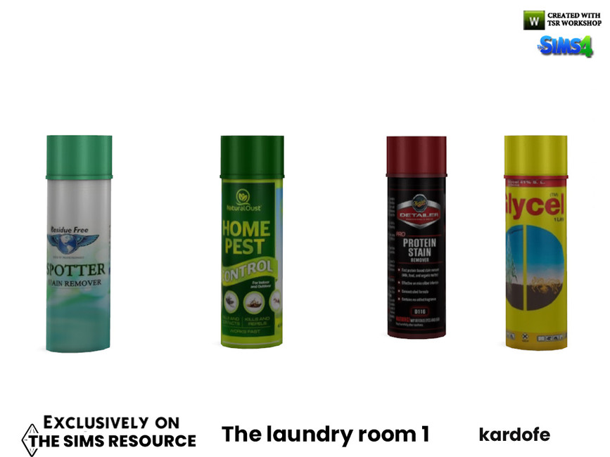The Sims Resource - The laundry room_Spray can