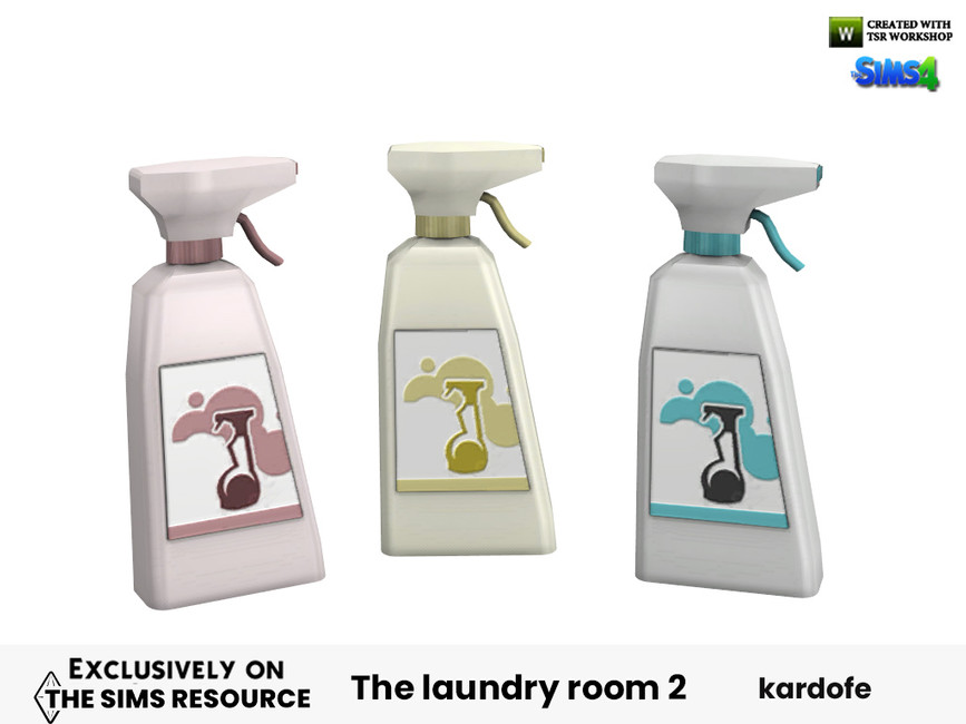 The Sims Resource - The laundry room_Spray