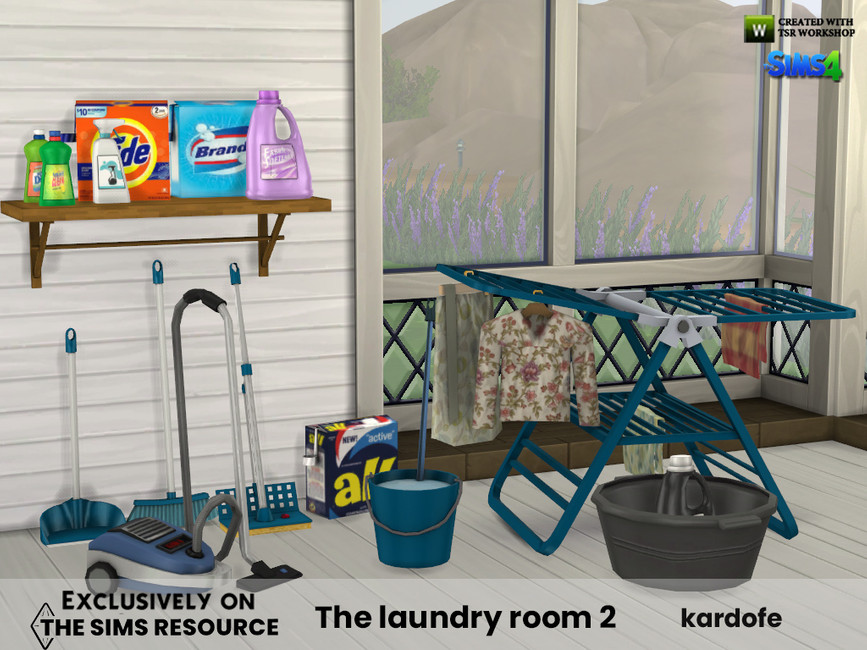The Sims Resource - The laundry room 2