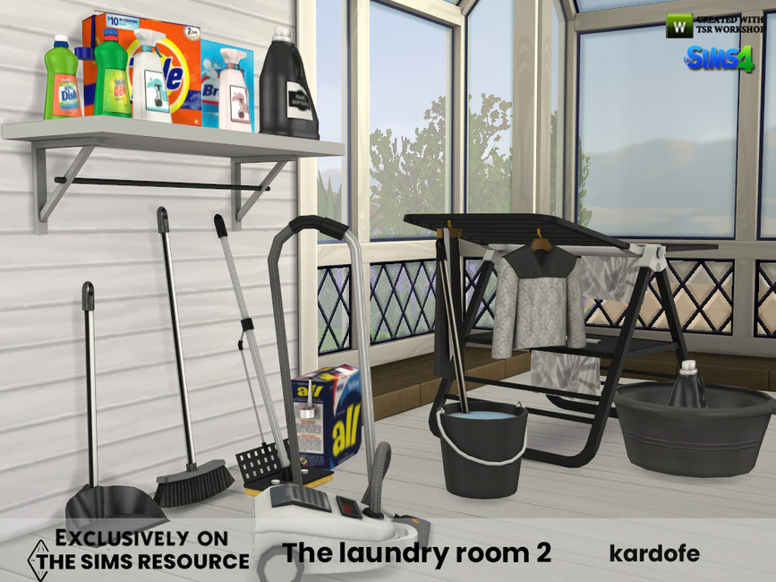 The Sims Resource - The laundry room 2