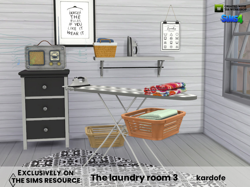The Sims Resource - The laundry room 3