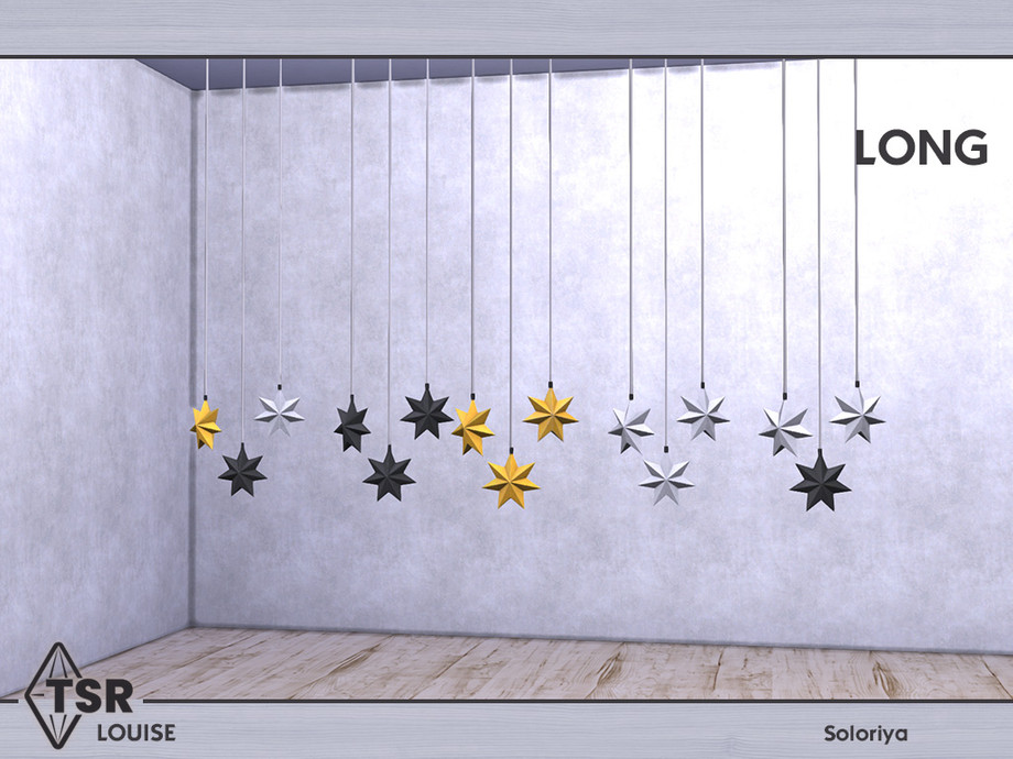 The Sims Resource | Louise. Ceiling Stars (long)