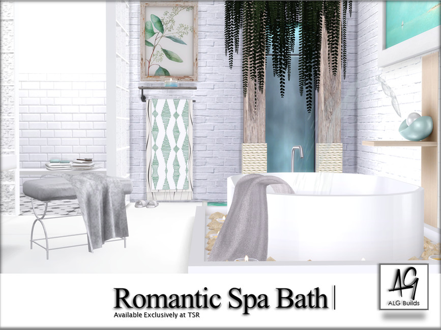 The Sims Resource - Romantic Spa Bath