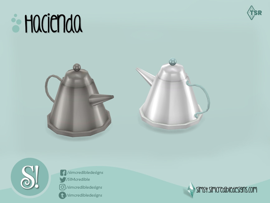 The Sims Resource - Hacienda Add-ons Kettle