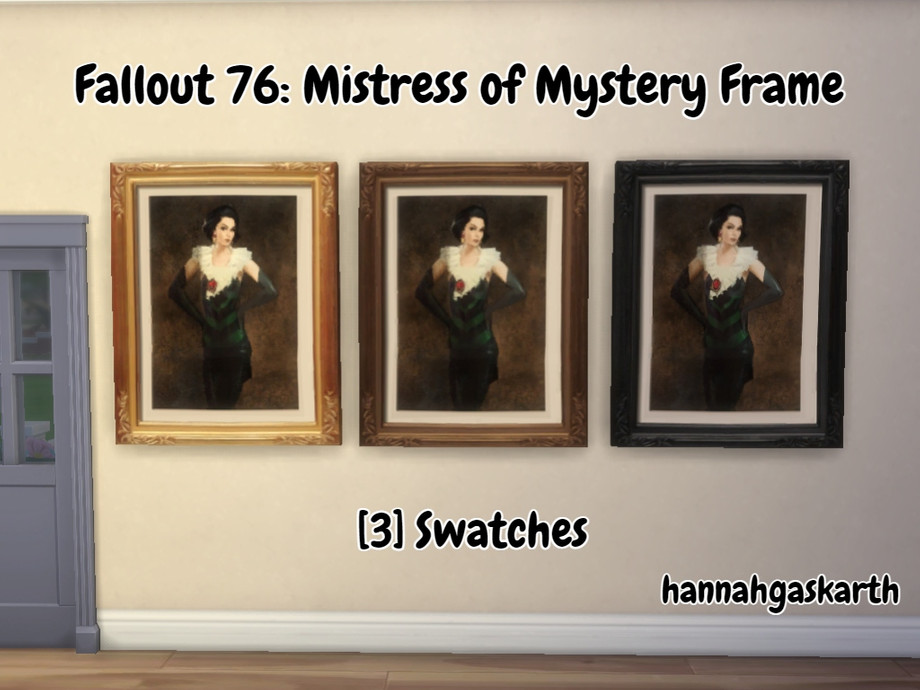 The Sims Resource | Fallout 76: Mistress of Mystery Frame
