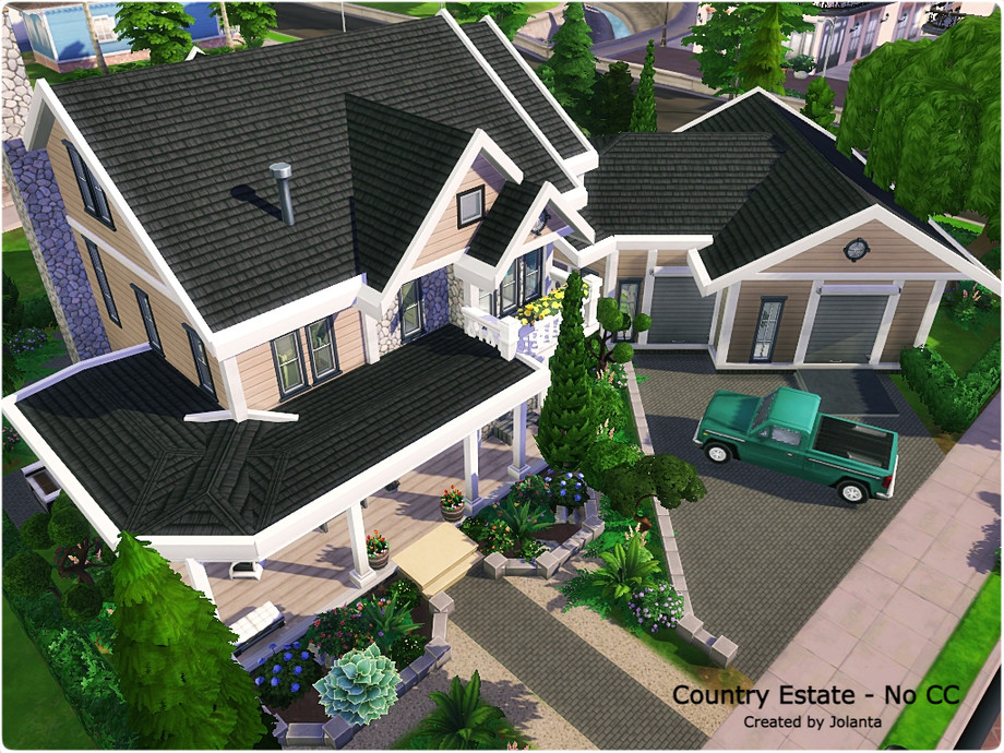 The Sims Resource | Country Estate - No CC