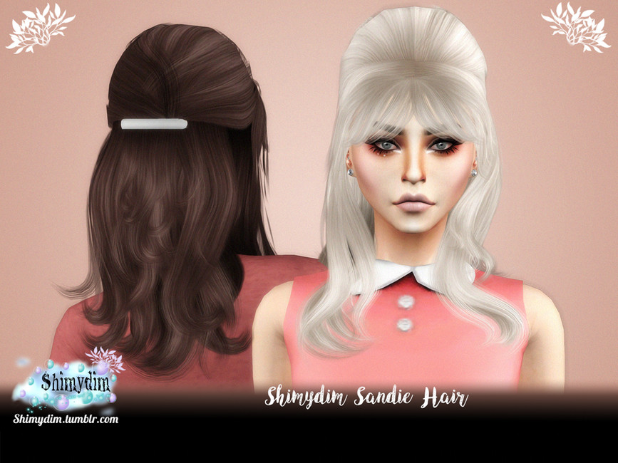 The Sims Resource - Shimydim Sandie Hair