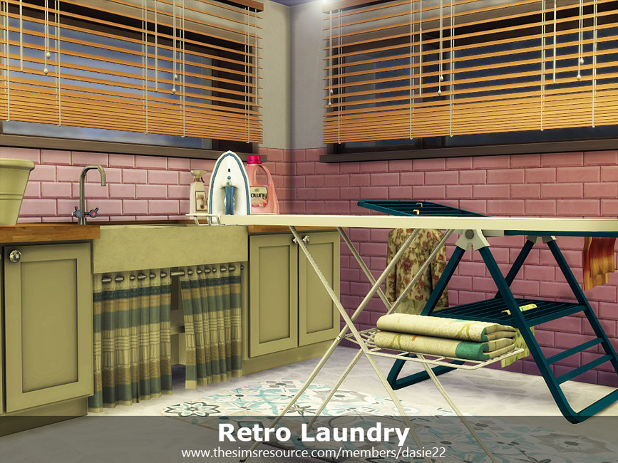 The Sims Resource - Retro Laundry