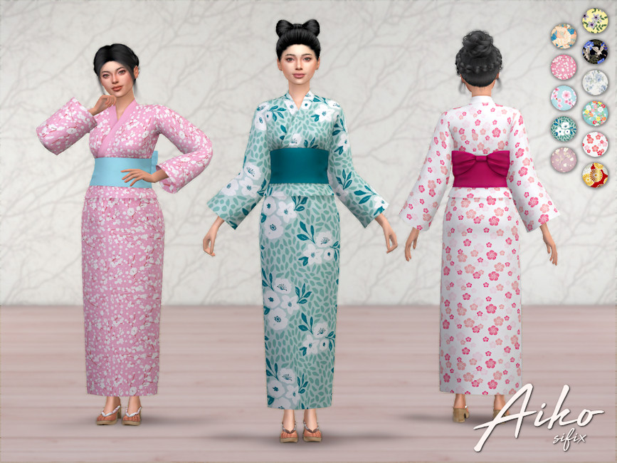 The Sims Resource - Aiko Yukata
