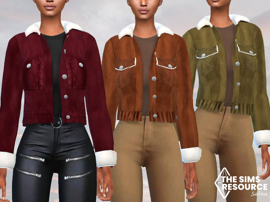 The Sims Resource - Female Winter Jackets