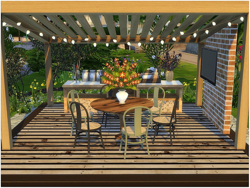 The Sims Resource - BBQ Deck