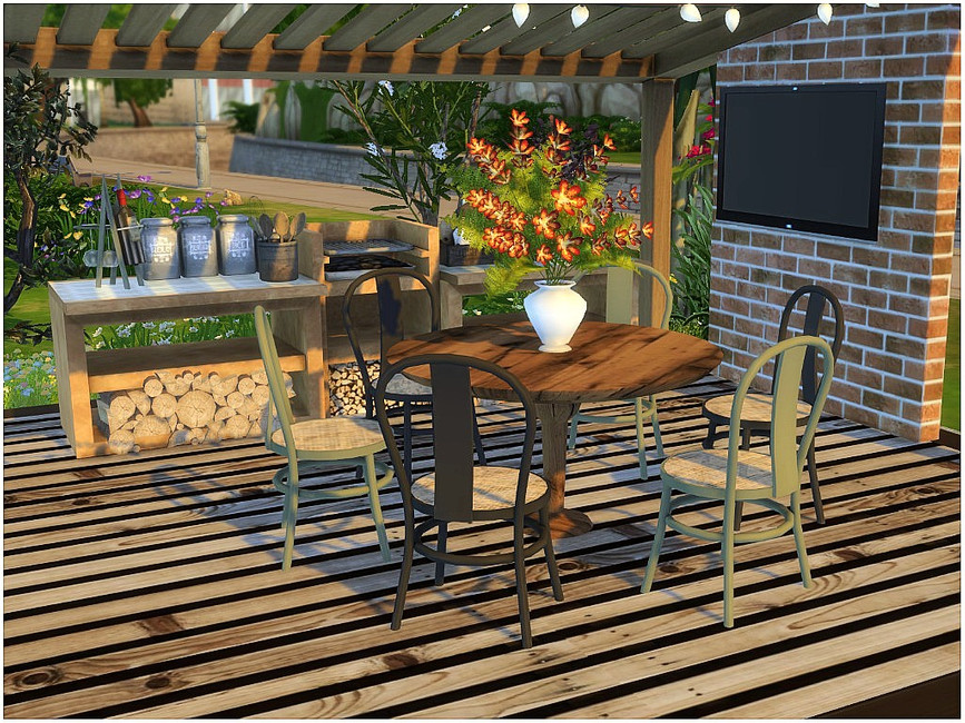 The Sims Resource - BBQ Deck