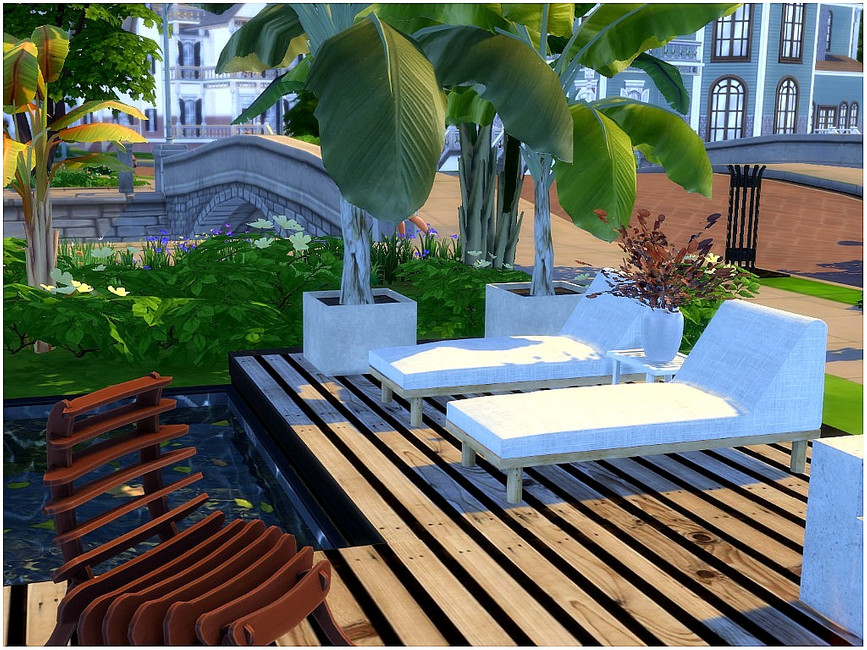 The Sims Resource - Bamboo Deck