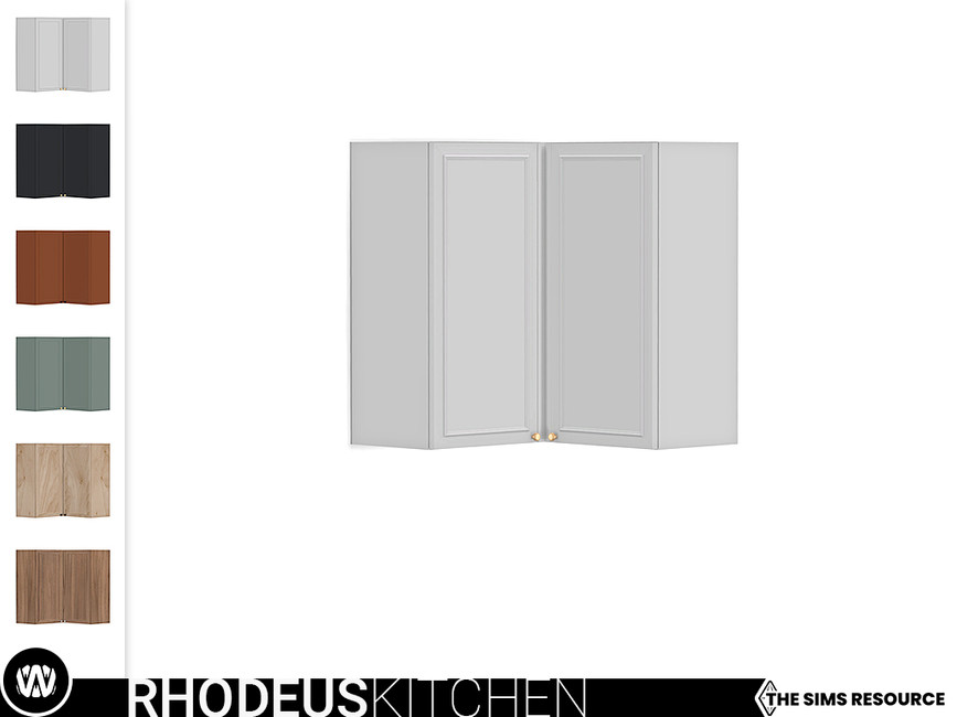 The Sims Resource - Rhodeus Cabinet Corner