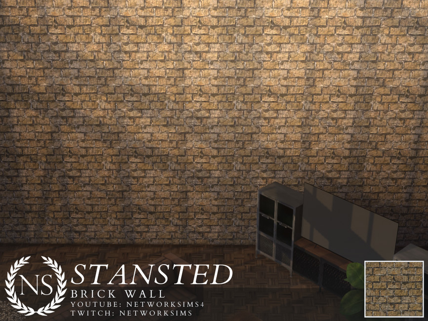 The Sims Resource - Stansted Brick Wall