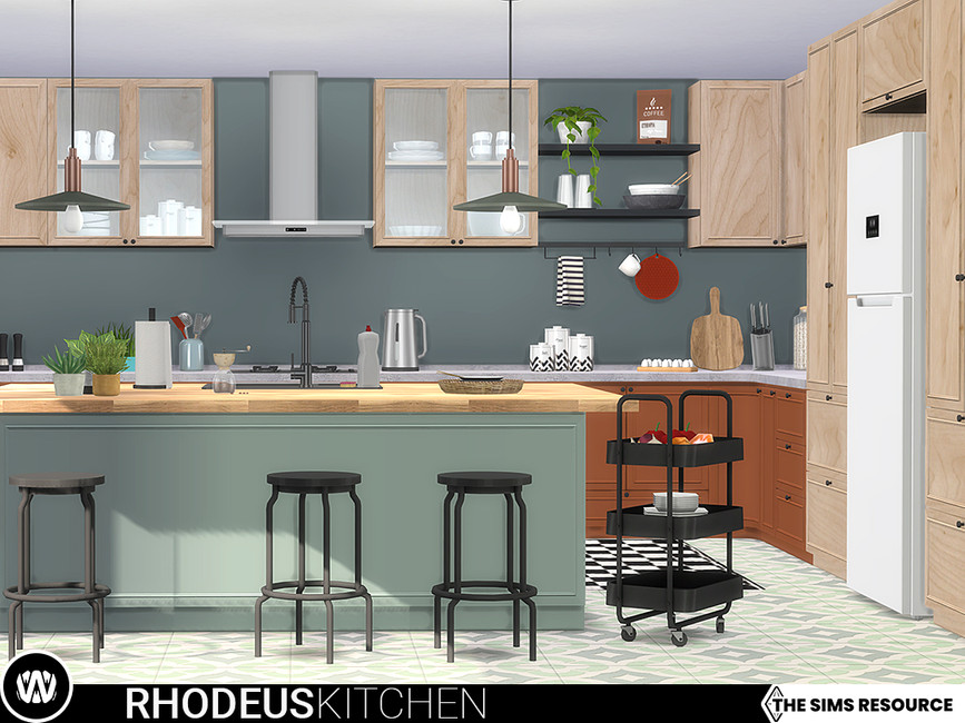 The Sims Resource - Rhodeus Kitchen - Part I