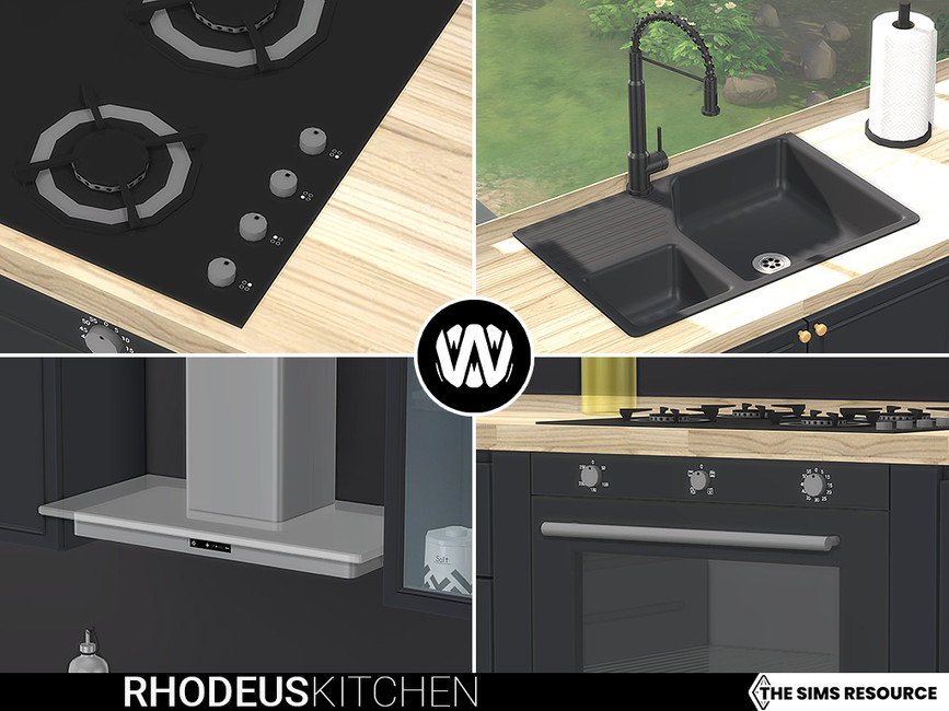 The Sims Resource - Rhodeus Kitchen - Part II