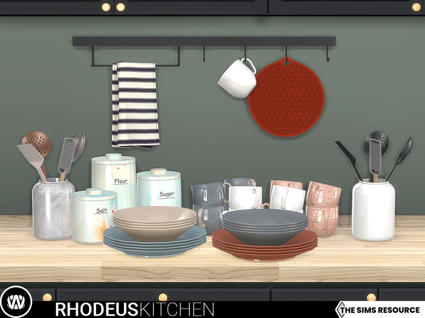 The Sims Resource - Rhodeus Kitchen - Part II
