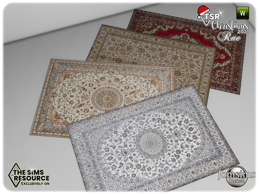 The Sims Resource - TSR 2021 Christmas Collection country rae rugs