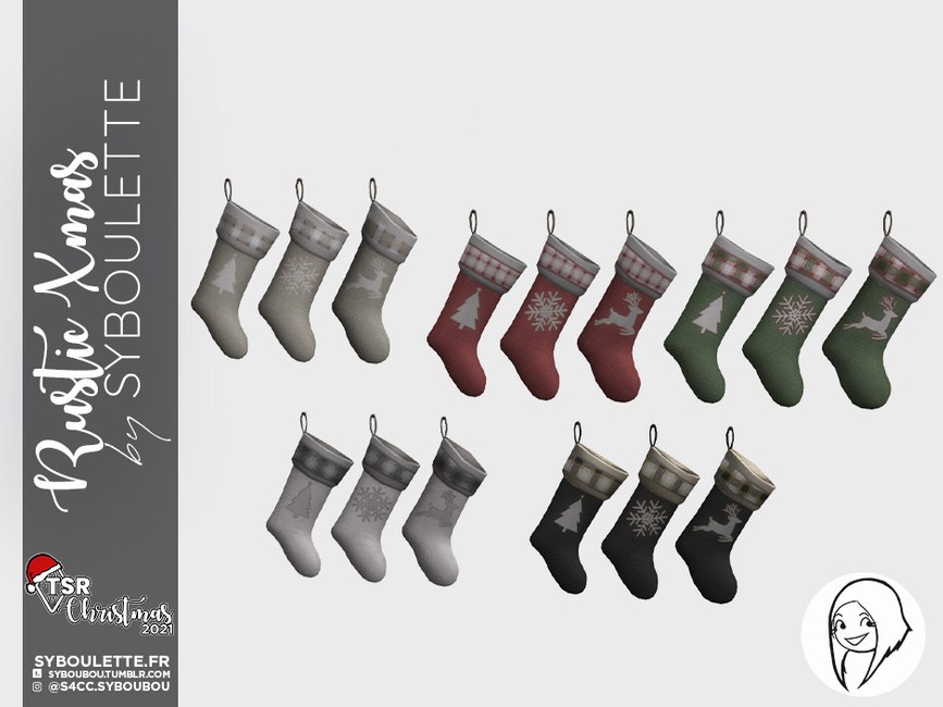 The Sims Resource - RusticXmas - Stockings