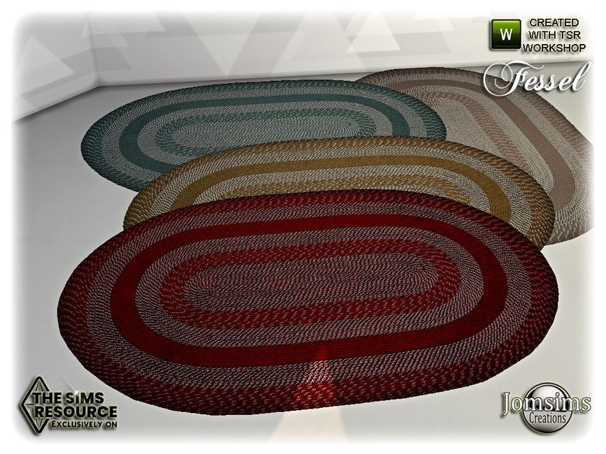 The Sims Resource - Fessel christmas rugs