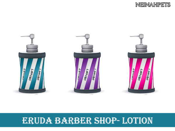 The Sims Resource | Eruda Barber Shop - Lotion {Mesh Required}