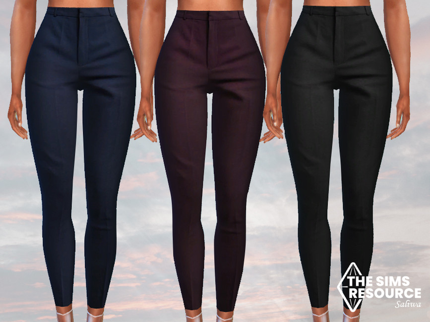 The Sims Resource - Basic Trouser Pants