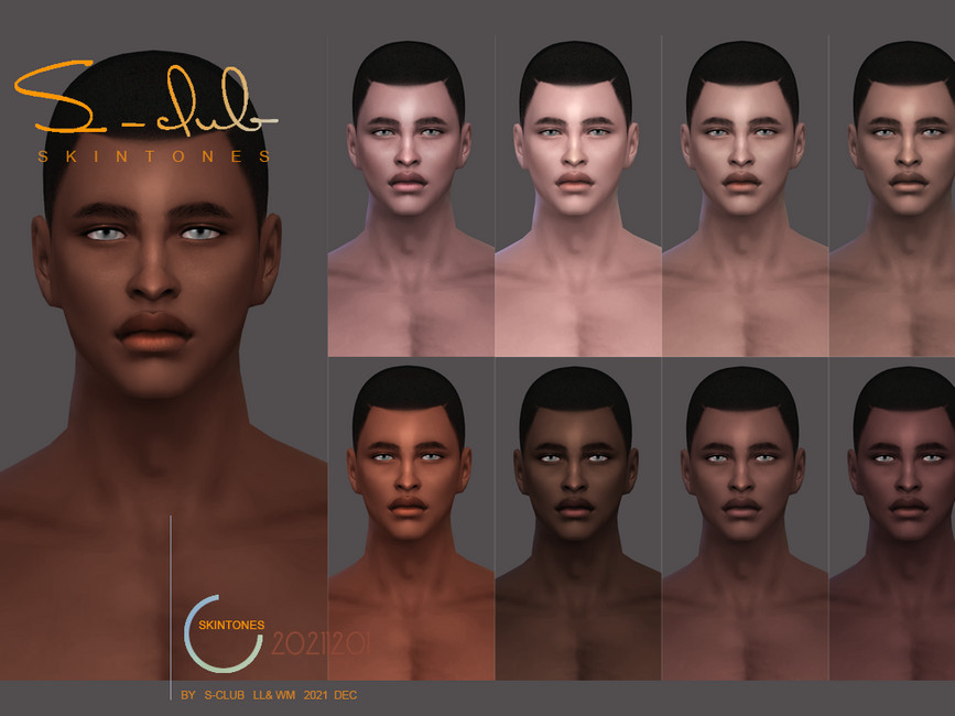 The Sims Resource - Muscle male skin overlay by S-Club