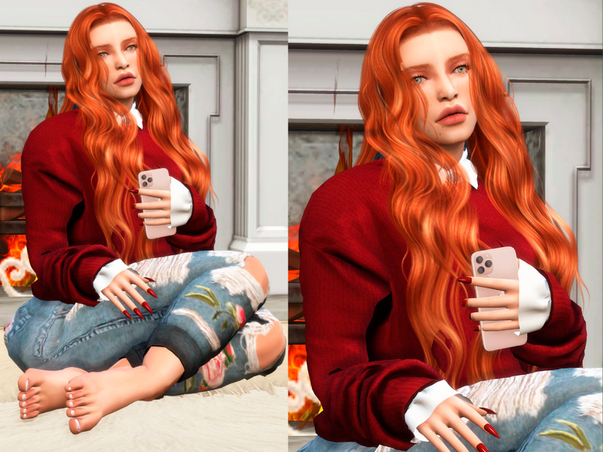 The Sims Resource - Sitting on The Floor Posepack