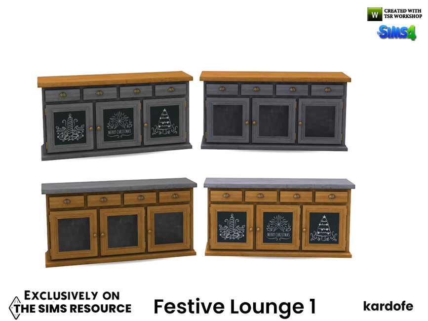 The Sims Resource - Festive Lounge_Sideboard