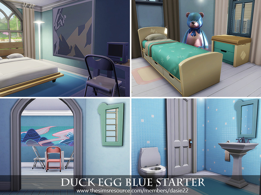 The Sims Resource - Duck Egg Blue Starter