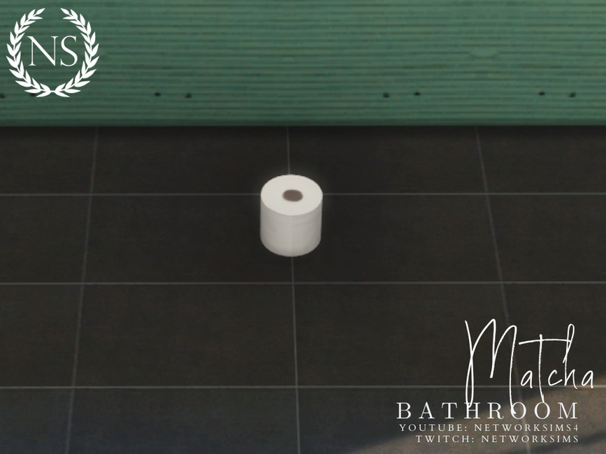 The Sims Resource - Matcha Bathroom - Toilet Paper