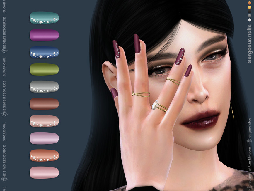 The Sims Resource - Gorgeous nails