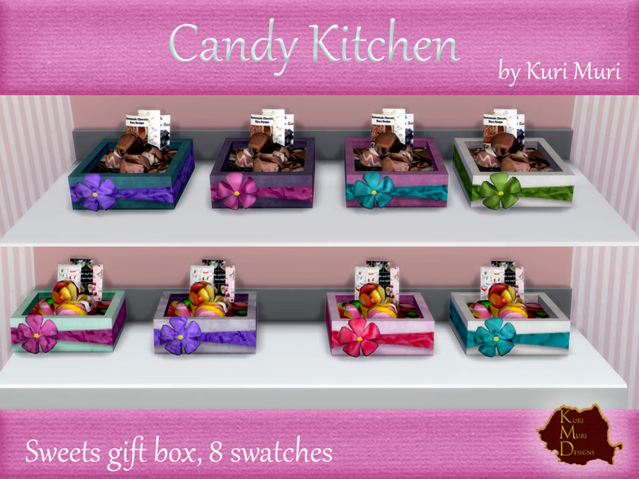 The Sims Resource | Candy Kitchen Sweets Gift Box