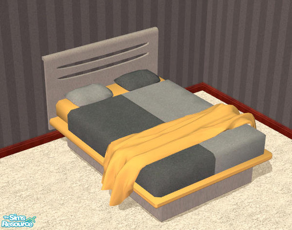 The Sims Resource | S2S DoubleBed - #387730 Recolor