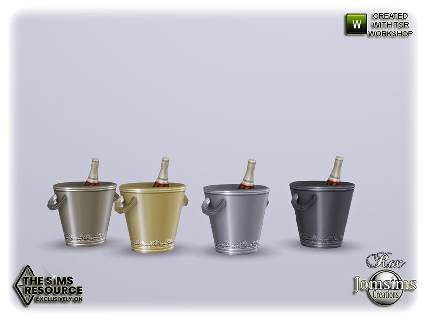 The Sims Resource - Rox dining new year 2021 Drink and bucket